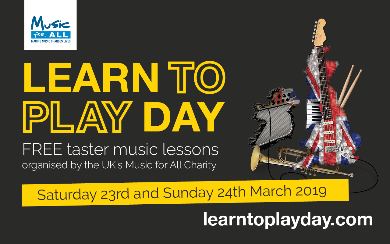 Get involved with Learn to Play Day 2019! | Music Mark